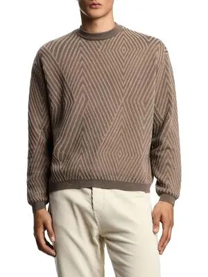 Emporio Armani Pullover Sweater - Brown