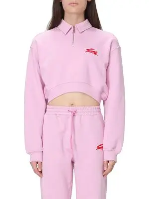 MSGM Cropped Sweatshirt Pink