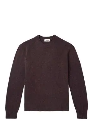 Altea Wool And Cashmere-blend Sweater - Brown