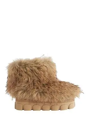 Goldbergh Faux-fur Ankle Snow Boots - 7484 Caramello