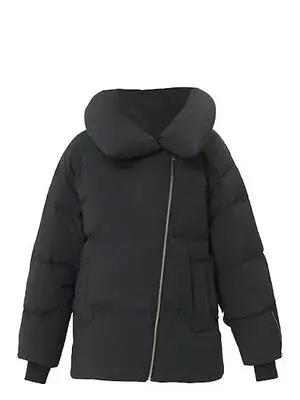 Sweaty Betty Funnel-neck Shell-down Puffer Jacket - Black