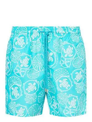 Vilebrequin Moorea Printed Swim Shorts - Vert Disco