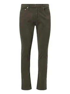 Citizens Of Humanity Slim-fit Stretch-cotton Blend Trousers - Field