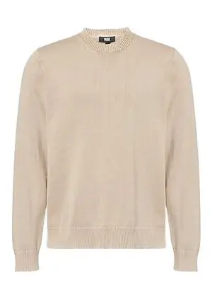 Paige Long-sleeve Knitted Jumper - Caribou