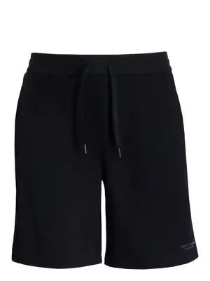 Armani Exchange Logo Drawstring Shorts - Black