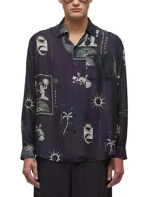 OSKLEN 1989-print Shirt - Black