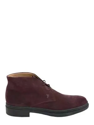 TOD'S Lace-up Boots - Red