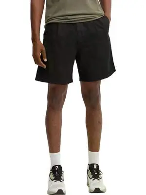 SAMSOE SAMSOE Pleated-front Bermuda Shorts - Black