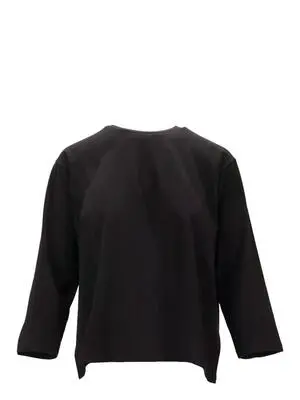 LA ROSE Long-Sleeve T-Shirt Black