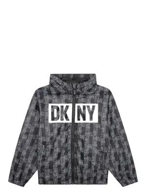 Dkny Windbreaker Jacket - Black