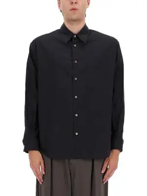 LEMAIRE Cotton "regular" Shirt - Grey