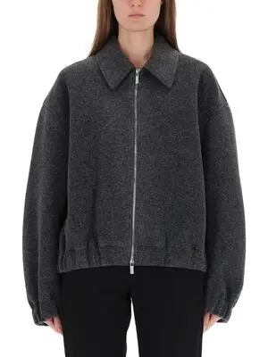 Helmut Lang Shell Bomber Jacket - Grey