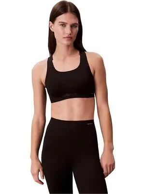 Calvin Klein Invisibles High Support Gel Wire Sports Bra - Black