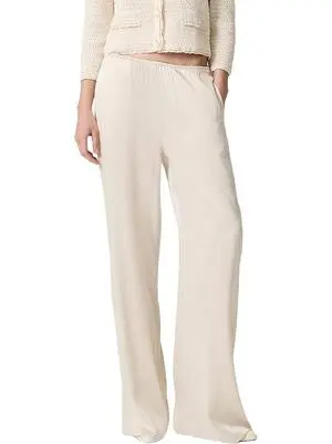 NOCTURNE Relaxed Fit Pants - Open White