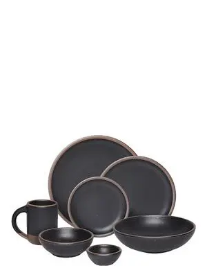 EAST FORK POTTERY 7-piece Dinnerware Set - Black Mountain