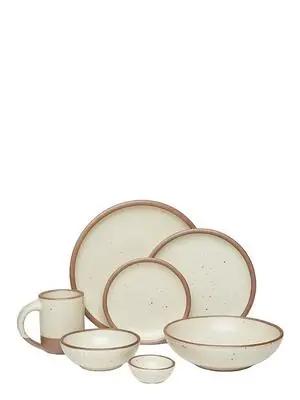 EAST FORK POTTERY 7-piece Dinnerware Set - Panna Cotta
