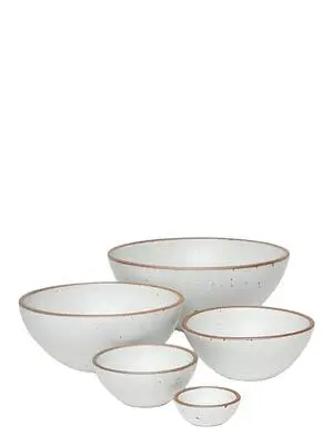 EAST FORK POTTERY East Fork Big Potter's Nesting Set Eggshell