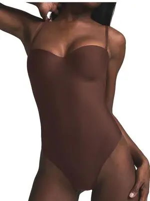 SKIMS Molded Underwire Bodysuit - Cocoa
