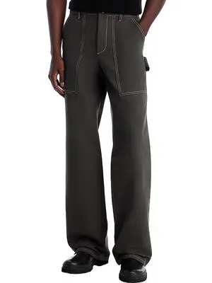 Helmut Lang Relaxed Fit Utility Pants - Graphite