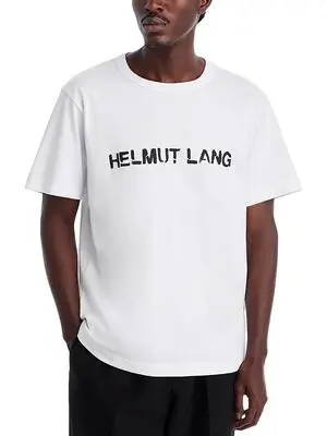 Helmut Lang Stencil Logo Tee - White