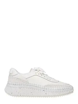 Chloé Nama Sneaker Brilliant White