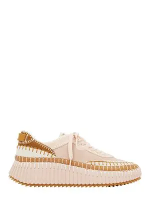Chloé Nama Sneaker Maple Pink