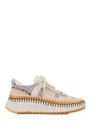 Chloé Nama Sneaker Biscotti Beige