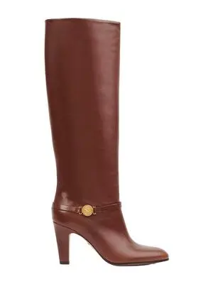 Chloé Eve Heeled Boot 40 Sooty Brown