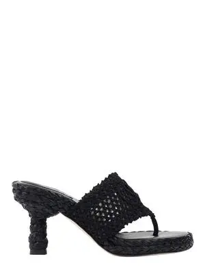 Chloé Isla Heeled Sandals Black