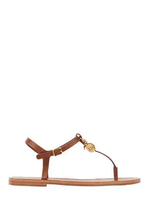 Chloé Charms Sandal - Ginger Brown