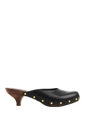 Chloé Judith Clog Black