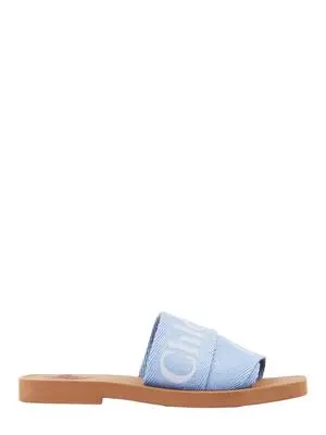 Chloé Woody Mule Automnal Blue