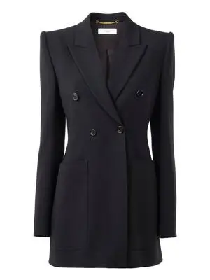 Chloé Double-breasted Tailored Jacket - Black