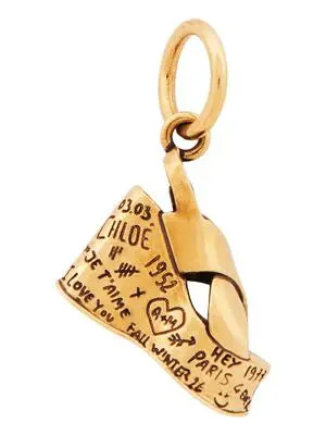 Chloé Alphabet Maxime Sandal Charm - Gold Color