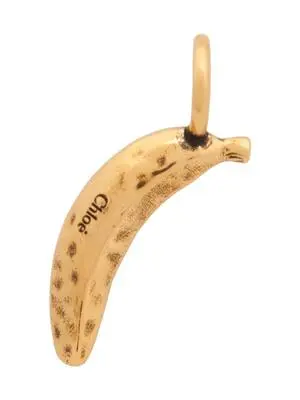 Chloé Alphabet Banana Charm - Gold Color