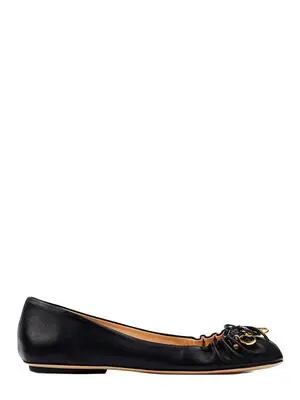 Chloé Charms Ballerinas - Black