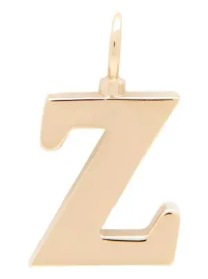 Chloé Alphabet Letter Z Charm - Light Gold