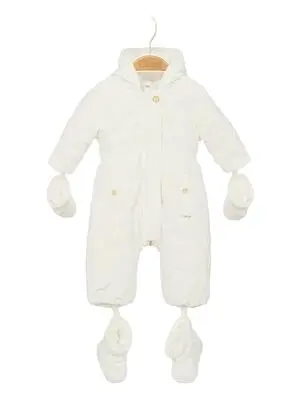 Chloé Baby Snowsuit - Offwhite