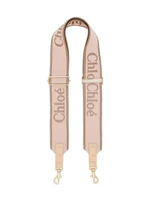 Chloé Canvas Adjustable Strap - Blushy Beige