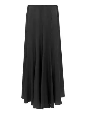 Chloé Fluid Maxi Skirt Eggshell