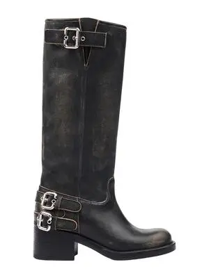 Chloé Dakota Boots Eggshell