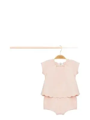 Chloé Baby Romper - Pastel Pink