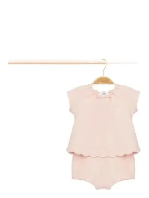 Chloé Baby Romper - Pastel Pink