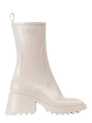 Chloé Betty Rain Boots Nomad Beige
