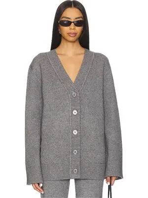 SEROYA Denise Cardigan - Medium Grey