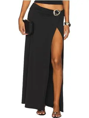 RUNAWAY THE LABEL Indiana Maxi Skirt - Black