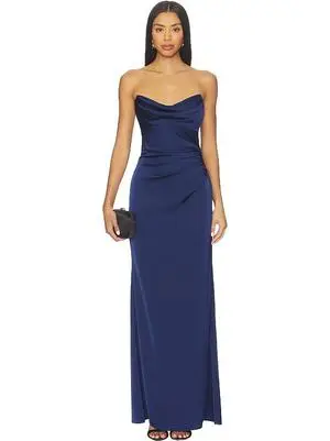 Katie May Taylor Gown - Navy