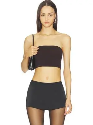 Wolford Seamless Essential Top Sleeveless - Dark Wood