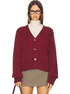 ALL THE WAYS Dakota Cardigan - Wine