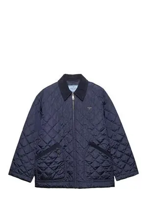 Prada Re-nylon Blouson Jacket - Blue